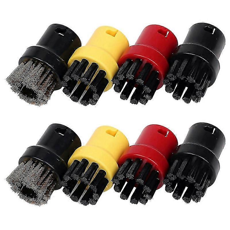 For 8pcs Nylon Brass Wire Brush Steam Cleaning Nozzles For Karcher Sc1 ...
