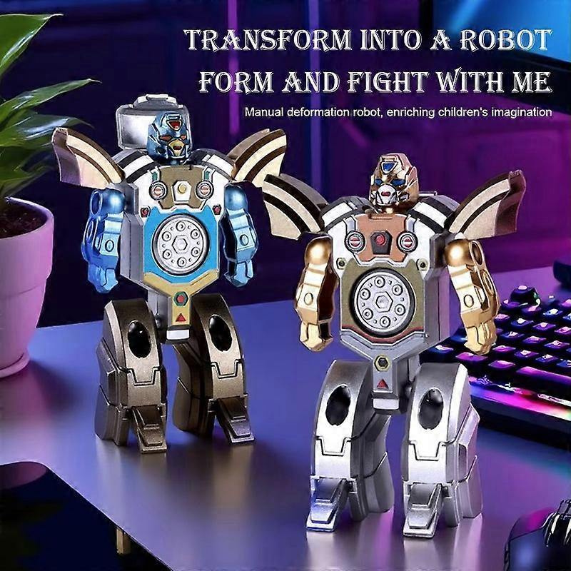 Antistress Robot Transformation Fidget Spinner, Hand Spinner Toy for ...