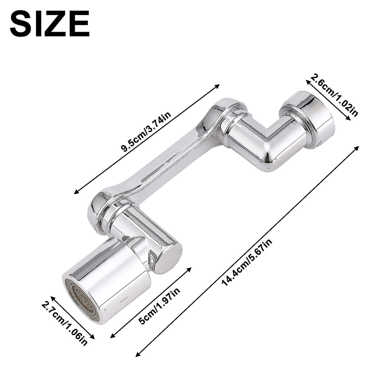 Universal 1080 Swivel Extension Faucet Aerator Rotate Foldable Robotic ...