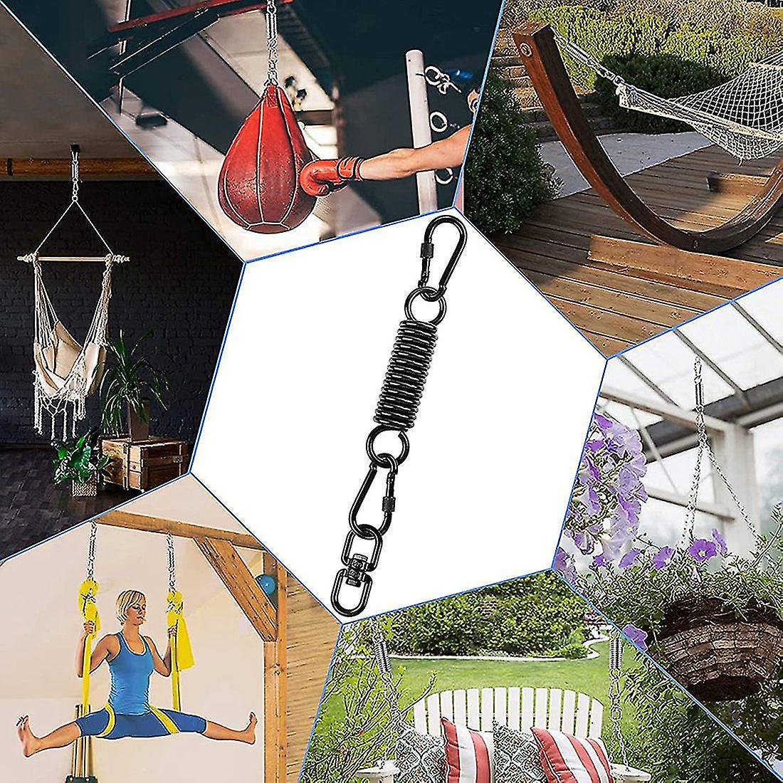Swing Spring For Hanging Chair,with 2 Snap Hooks&360 Swivel Hook,load ...