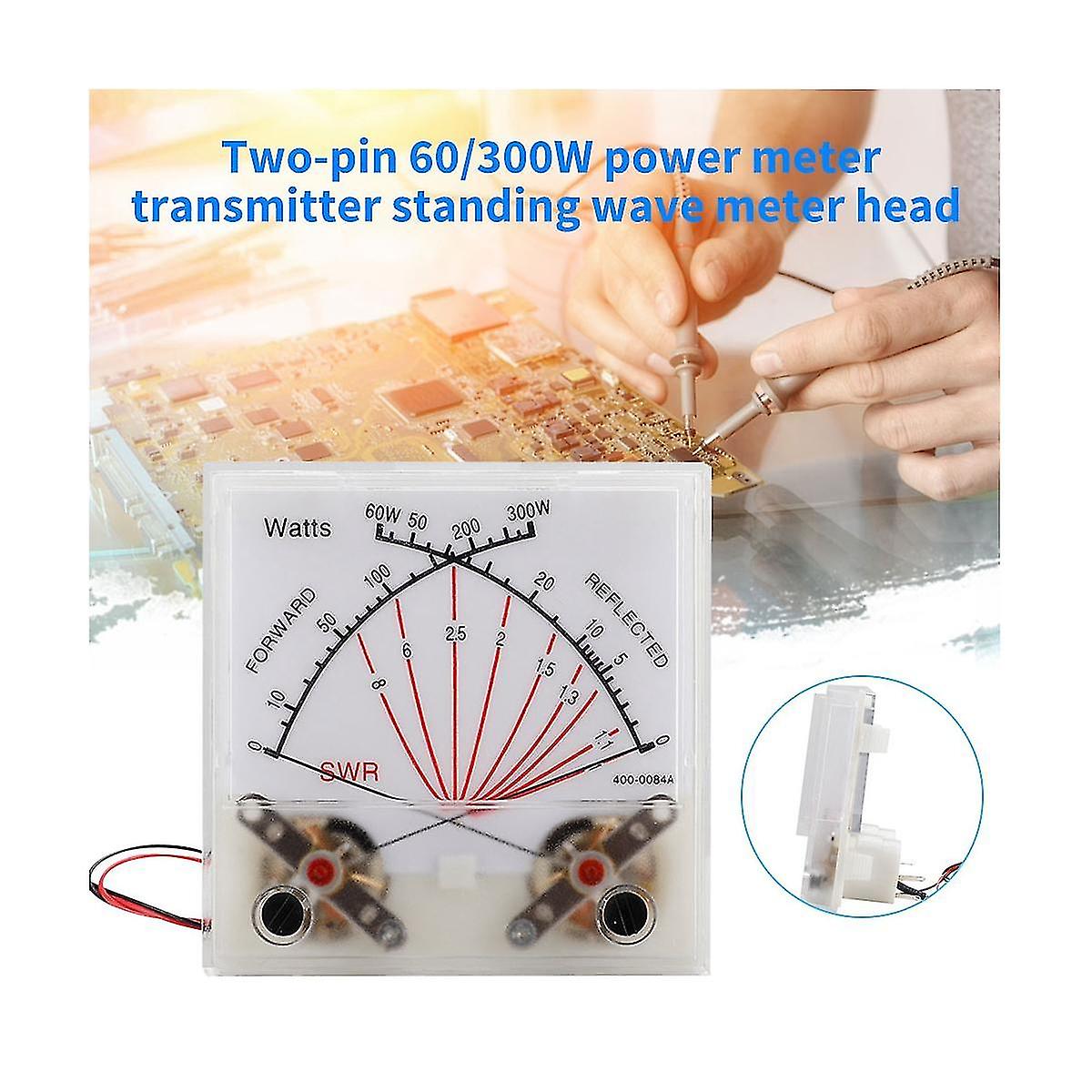 Power Meter Transmitter Vu Meter Head Radio Station With Backlight Pmma ...