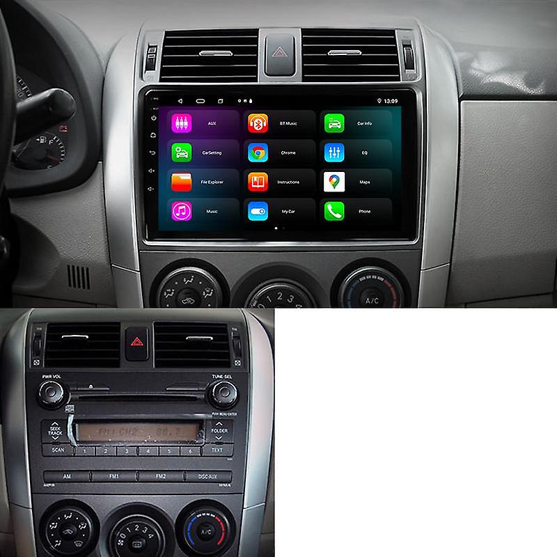 For Toyota Corolla 10 E140 E150 2006-2013 Radio Multimedia Player Navigation Car Intelligent ...