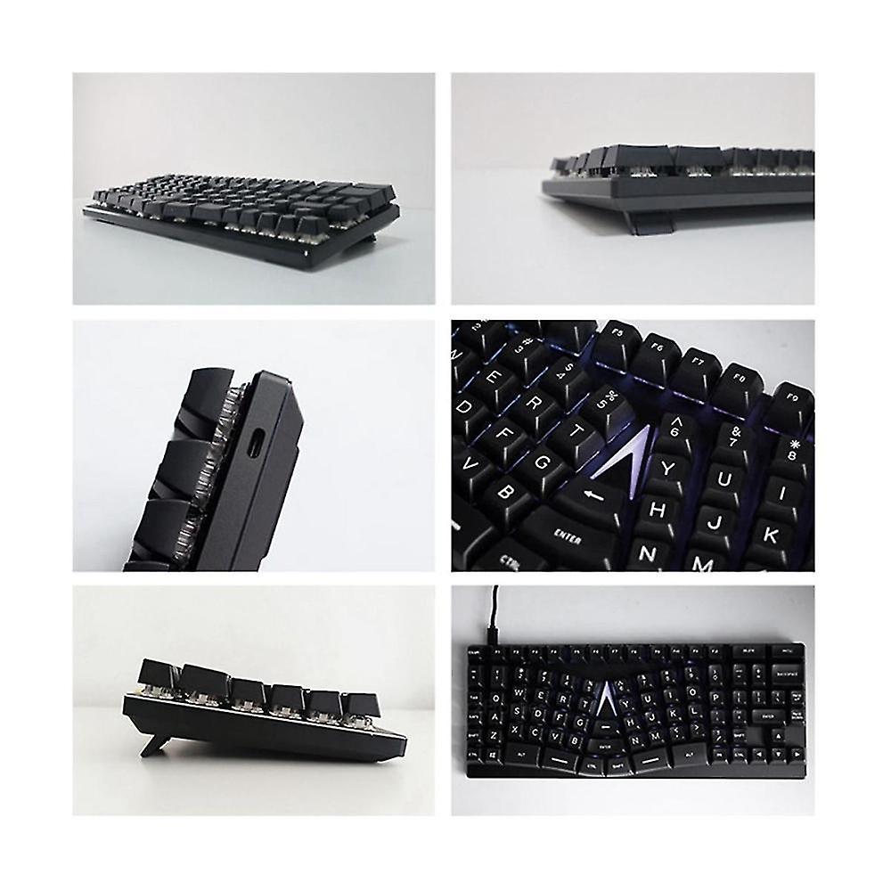 For X-bows Ergonomic Mechanical Keyboard Xbows Green Tea Axis Red Axis ...