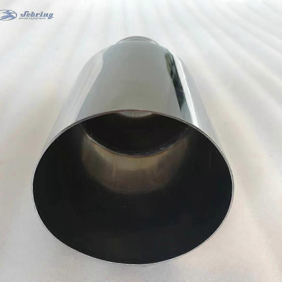 Stainless steel vehicle refitting universal exhaust car muffler tail ...
