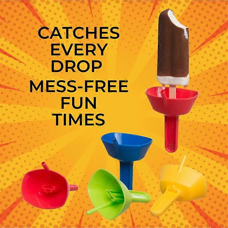 Drip Free Ice Cream Holder, Silicone Ice Cream Holder, Ice Cream Cone ...