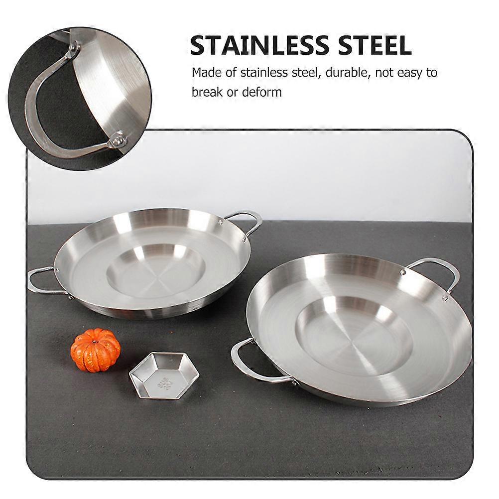 Stainless Steel Frying Pan Chicharron Deep Fry Pan Steak Frying Pan ...