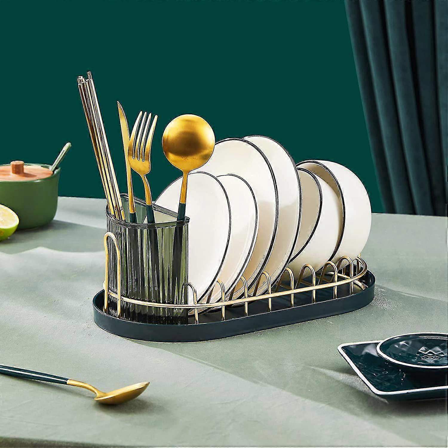 Small Dish Drying Rack, Removable Stainless Steel Dish Rackbreathable ...