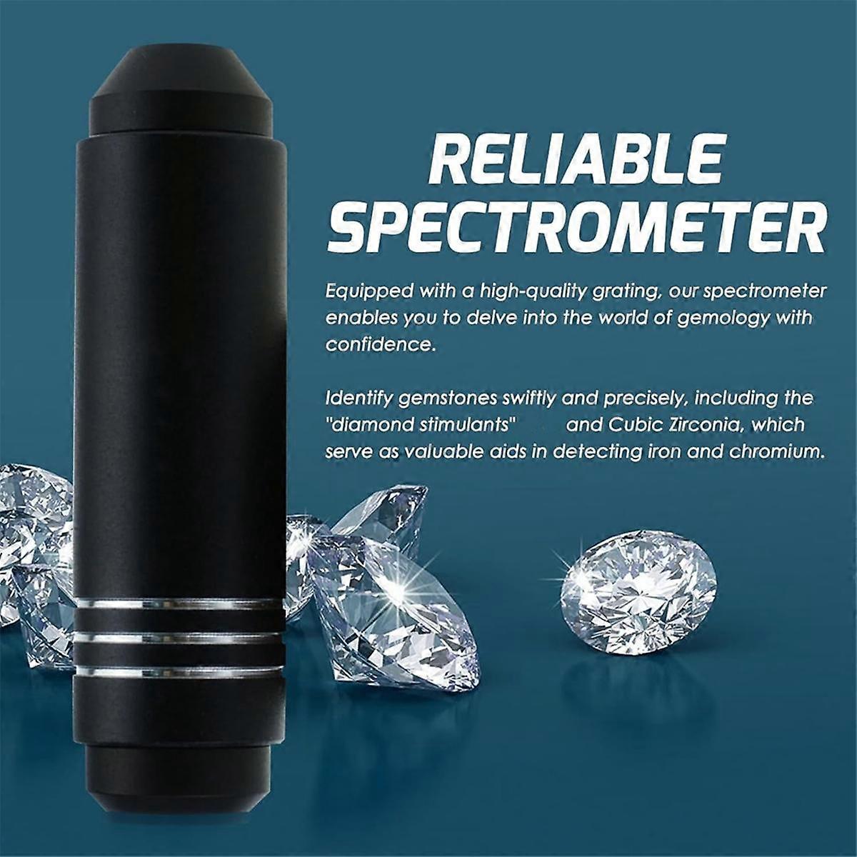 Handheld Diffraction Spectrometer,Pocket Grating Gem Spectrometer in ...