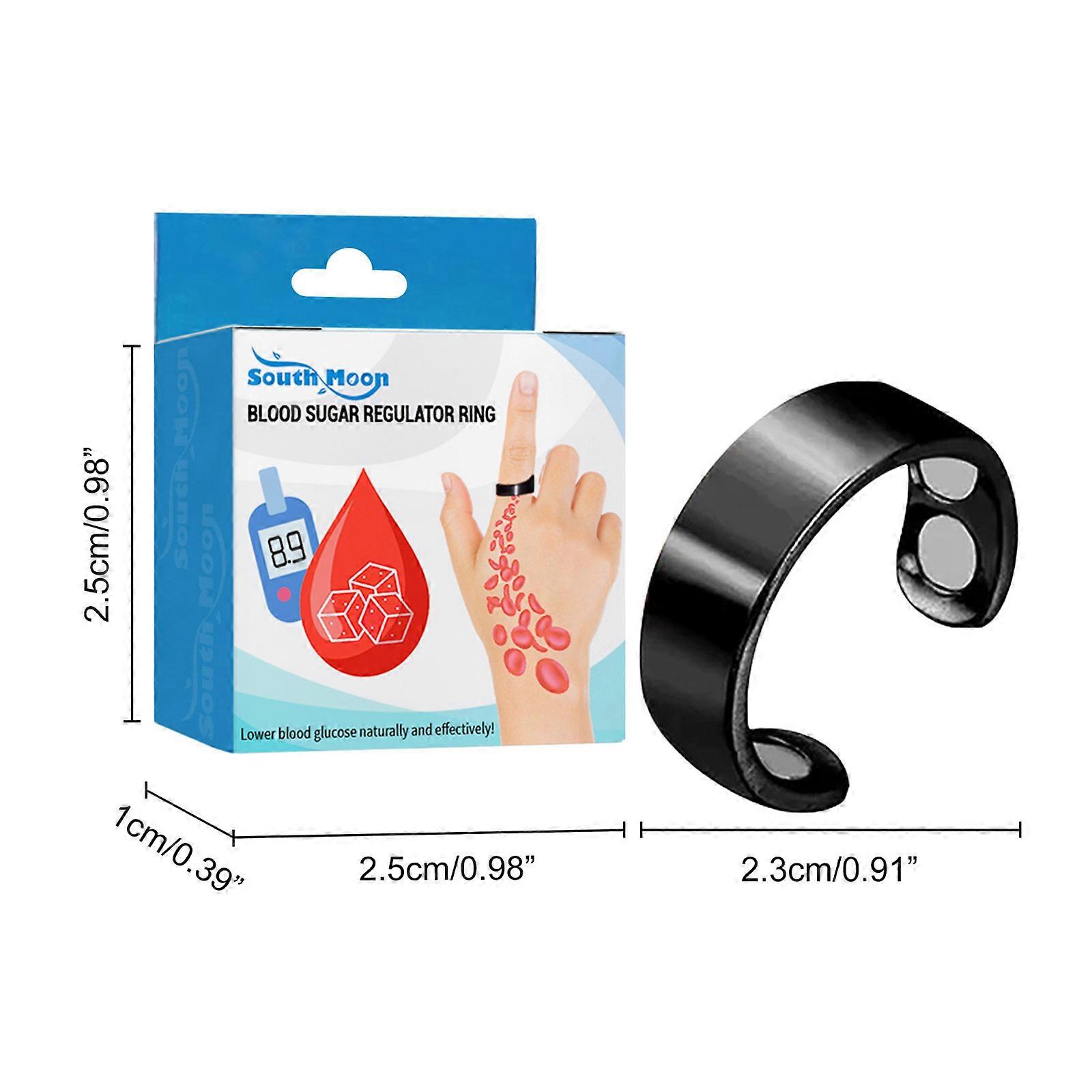 Blood Pressure Regulator Ring for Women Men Lymphatic Drainage Ring ...