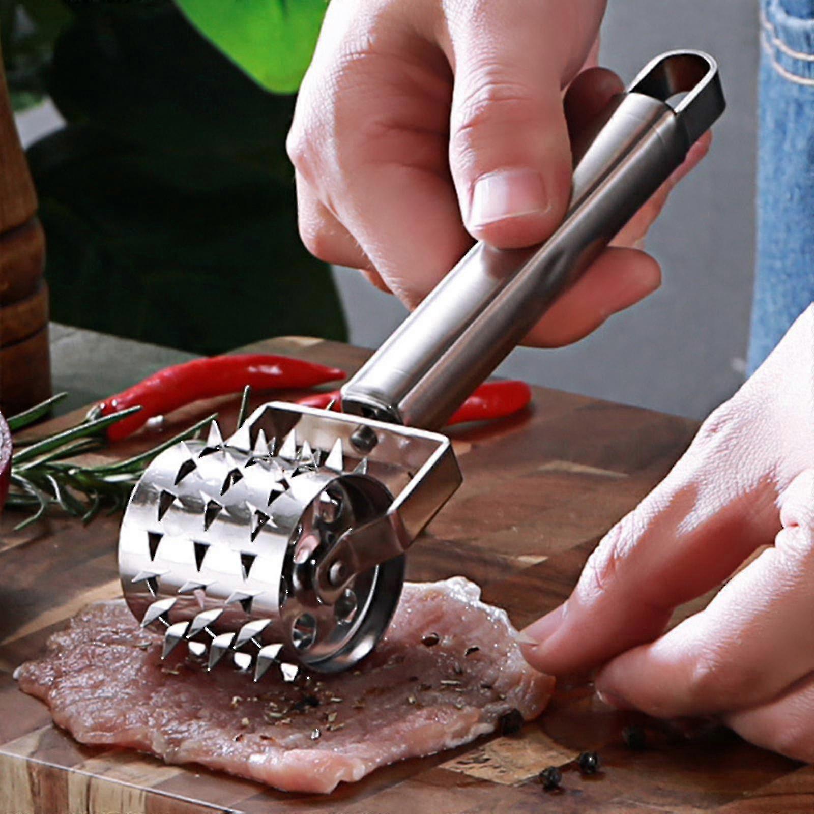 Stainless Steel Neddle Belly Pork Skin Hand Tools Crispy Hole Hammer ...