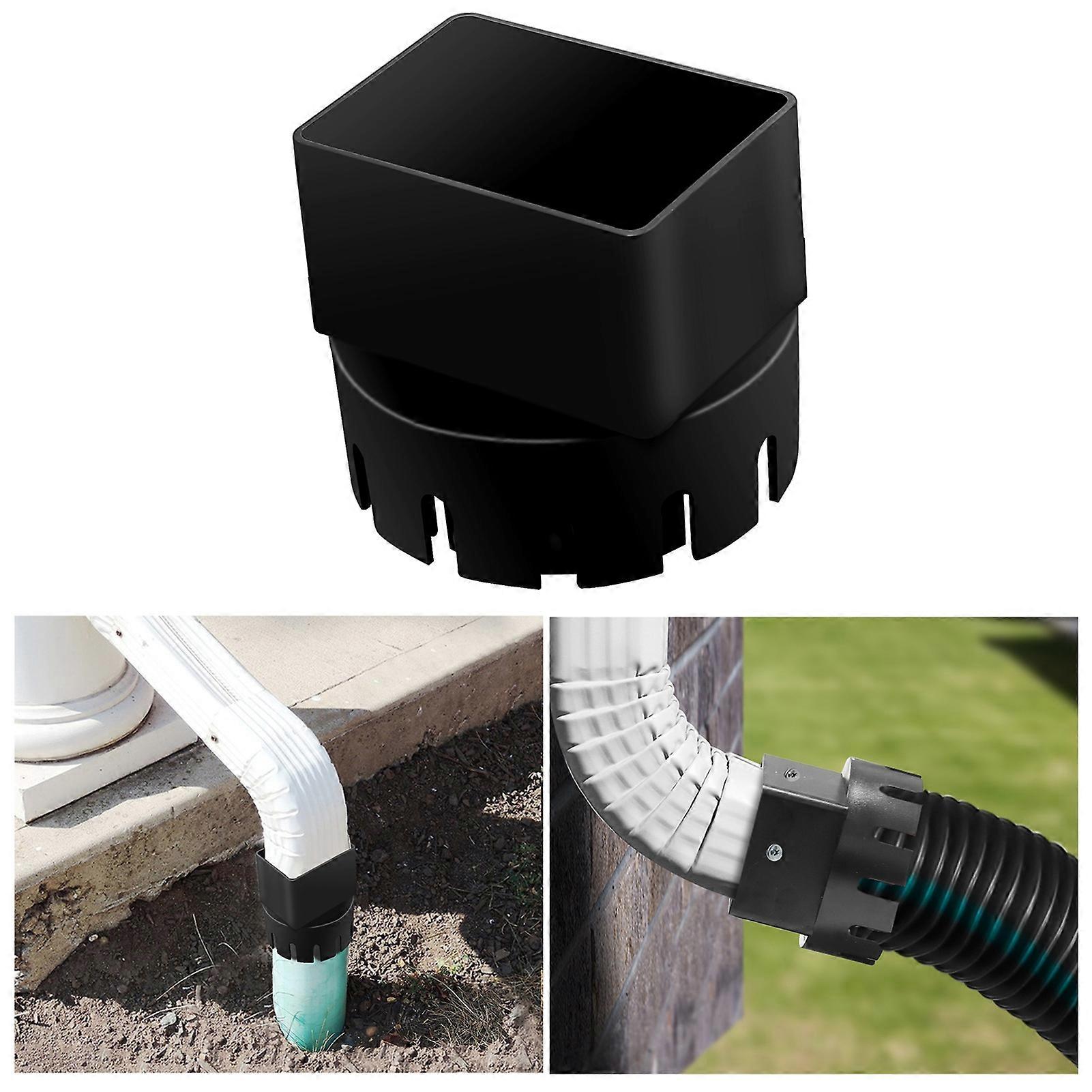 Downspout Adapter Universal Easy Installation Improve Water Drainage ...