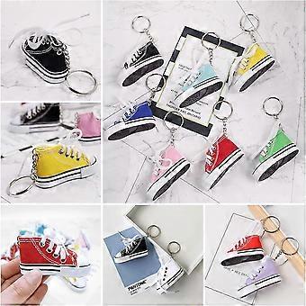 12 Pieces Shoe Keychain Mini Shoes Keychain Sneaker Keychain Mini ...