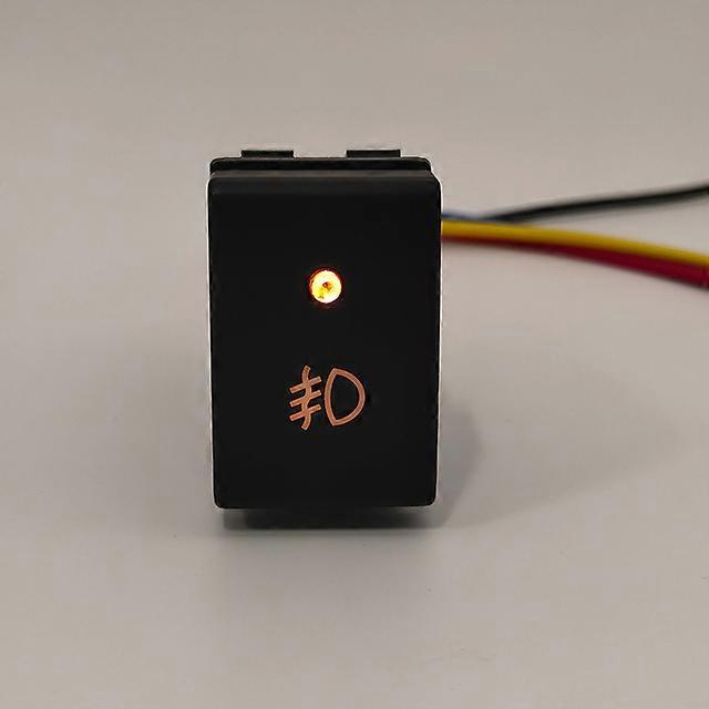 Car LED light Front Fog Light Switch Rear Diff Push Button Accessories ...