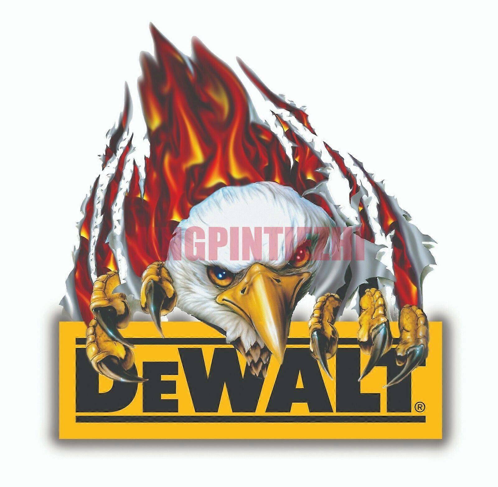 Creative Dewalt Logo Decal QTY Vinyl Stickers DIY Motorcycle Helmet ...