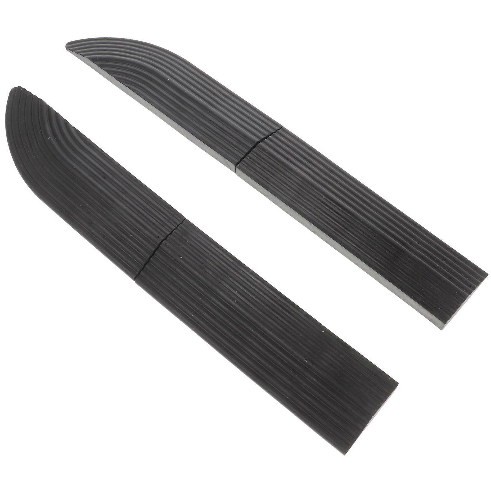 4Pcs Rubber Threshold Ramp Entry Rubber Ramp Household Slope Ramp for ...