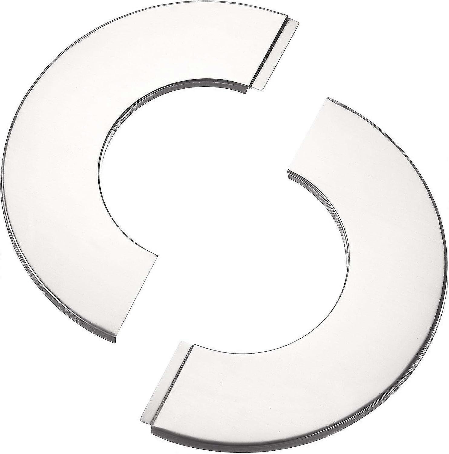 Wall Split Flange, Stainless Steel Round Escutcheon Plate for 50mm ...