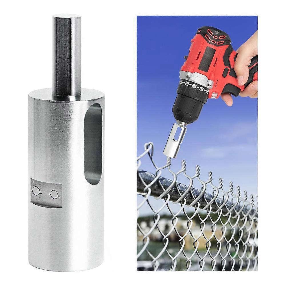 Ez 9 Gauge Drill Chuck Twist Ties Tool -Chain Link Fence Wire Twister ...