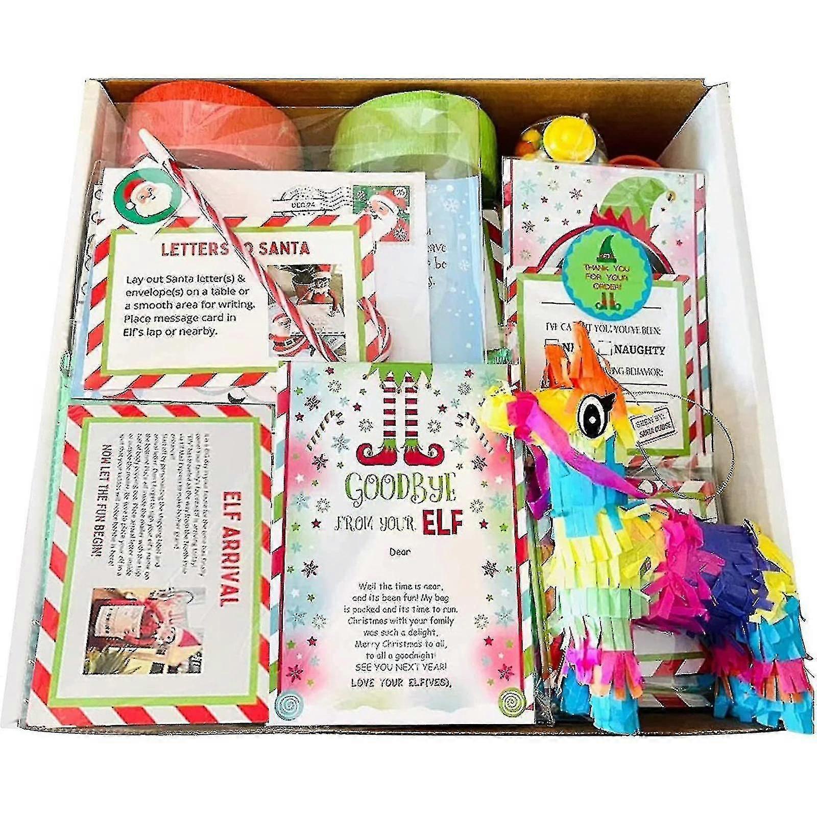 2024 Elf Props Kit 24 Days Of Christmas Elf Activities Elf Countdown ...