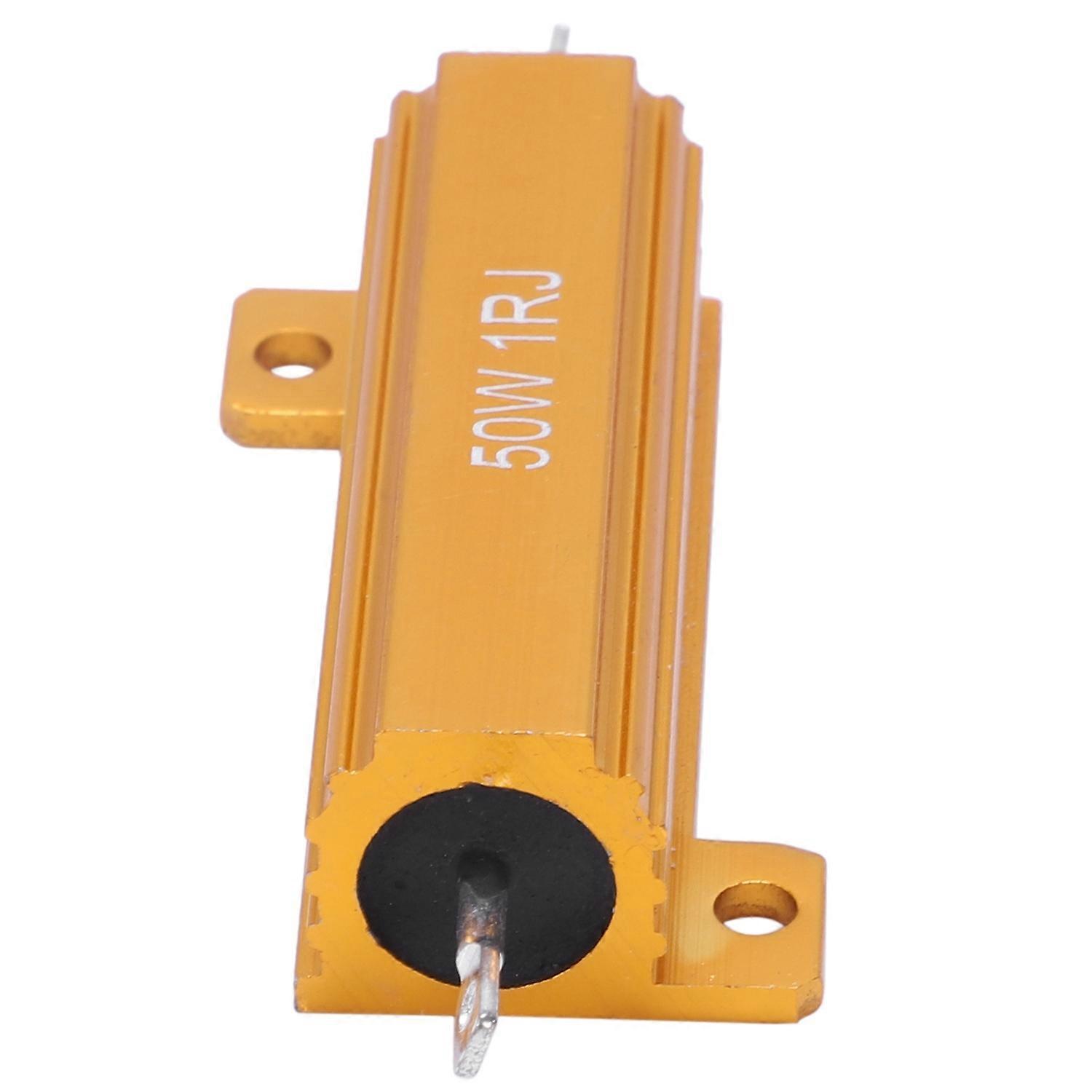 Screw Tab Wirewound Aluminium Resistor 1 Ohm 5% 50 Watt | Fruugo UK