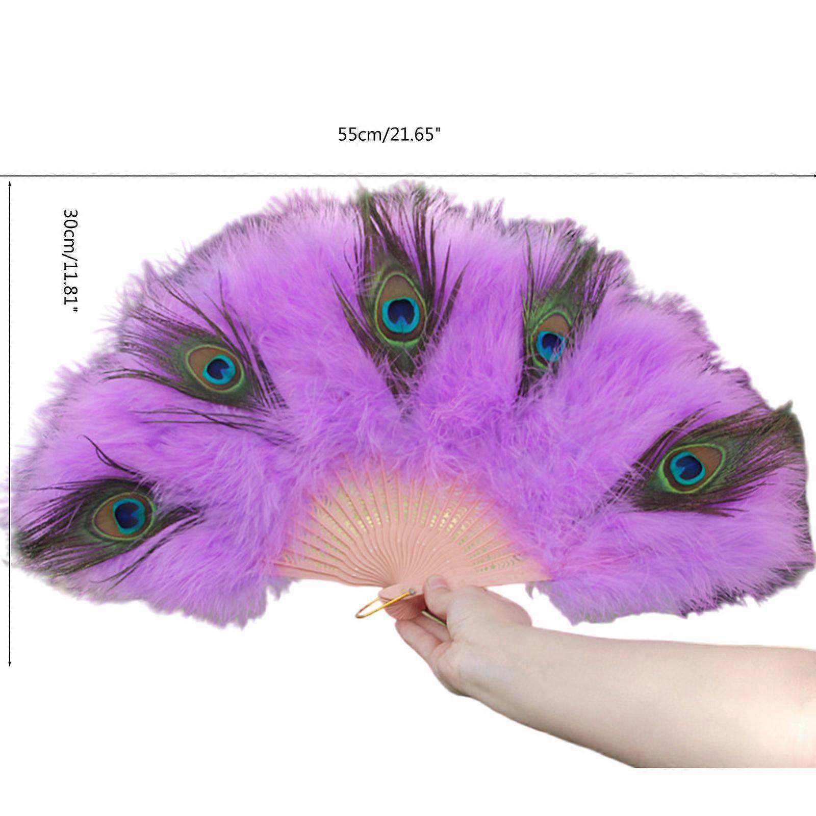 Dancing Show Party Wedding Decors Fan Feather Fan Performances Party ...