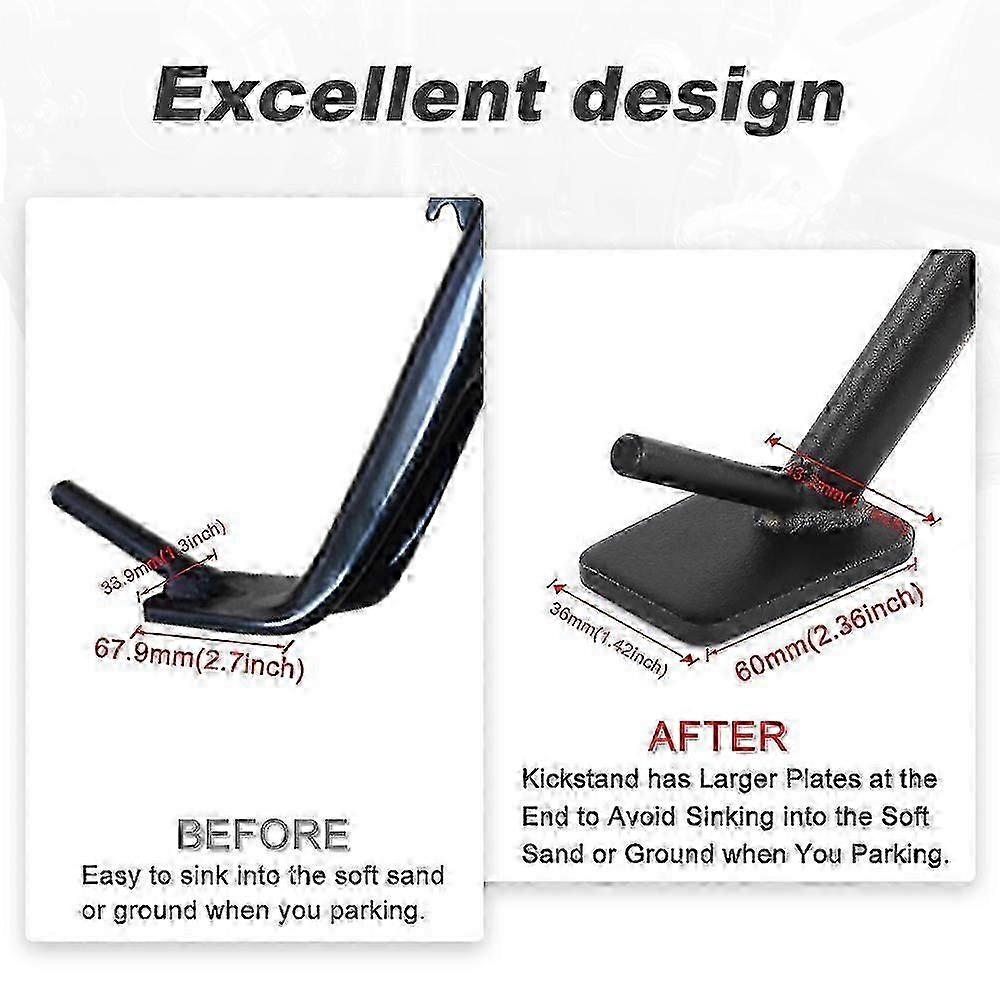 Superior Motorcycles Side Stand Steel Adjustable Kickstand For Yamaha ...