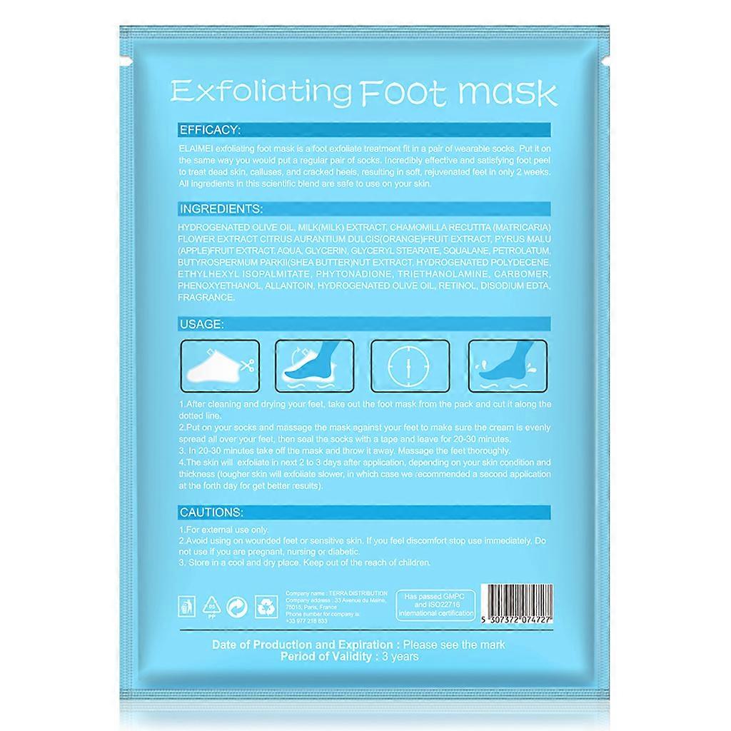 4pcs Foot Mask Peeling for Legs Feet Masks Scrub Exfoliating Peels Away ...