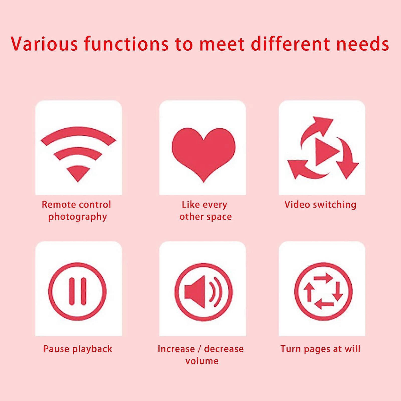 DGOO Phone Camera Remote Control Bluetooth Wireless Remote Control For ...