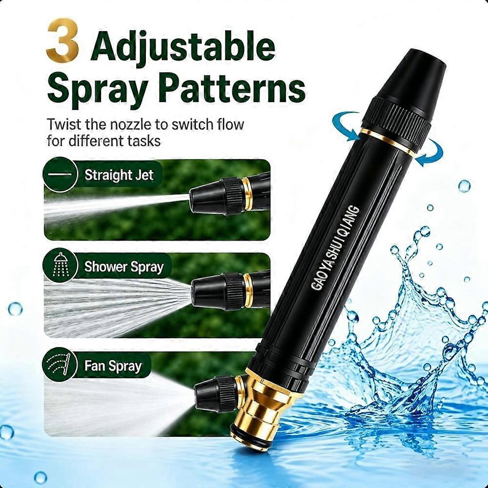 Jet Nozzle Power Washer for Garden Hose, Garden Hose Nozzle High ...
