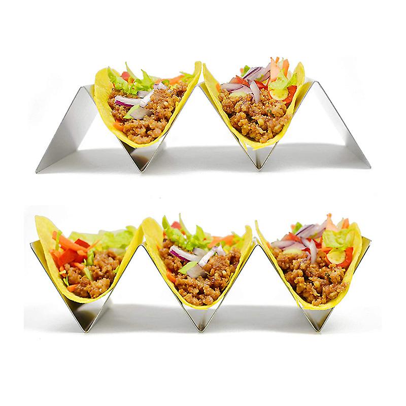 Stainless Steel Pancake Rack Taco Rack Metal Pancake Tray With Handle ...