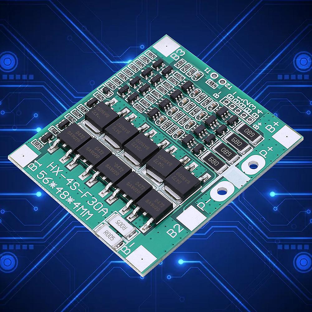 PCB Boardfor Li Ionbattery,4S 30A PCB Protection PCB Protection Board ...