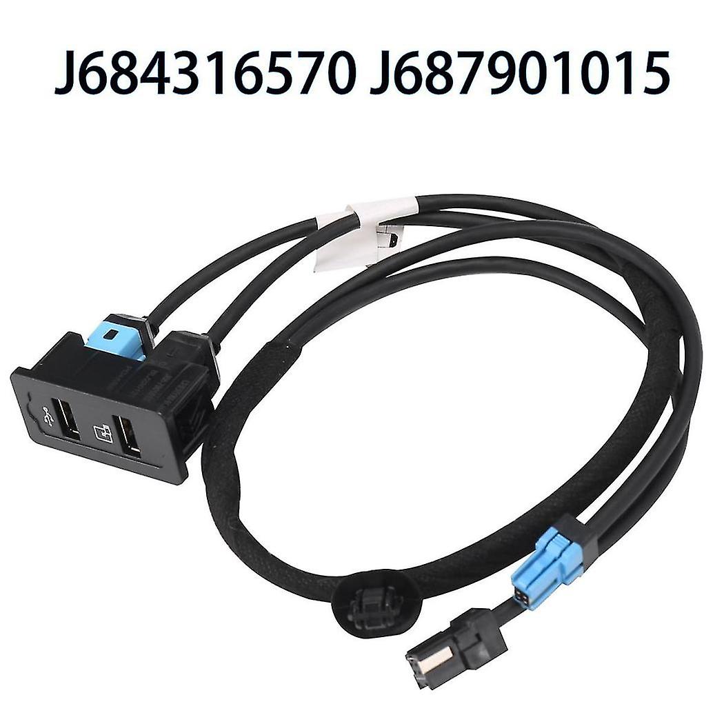 Car Usb Charger Wiring Connector Socket For 3 4 2020-2021 J684316570 ...