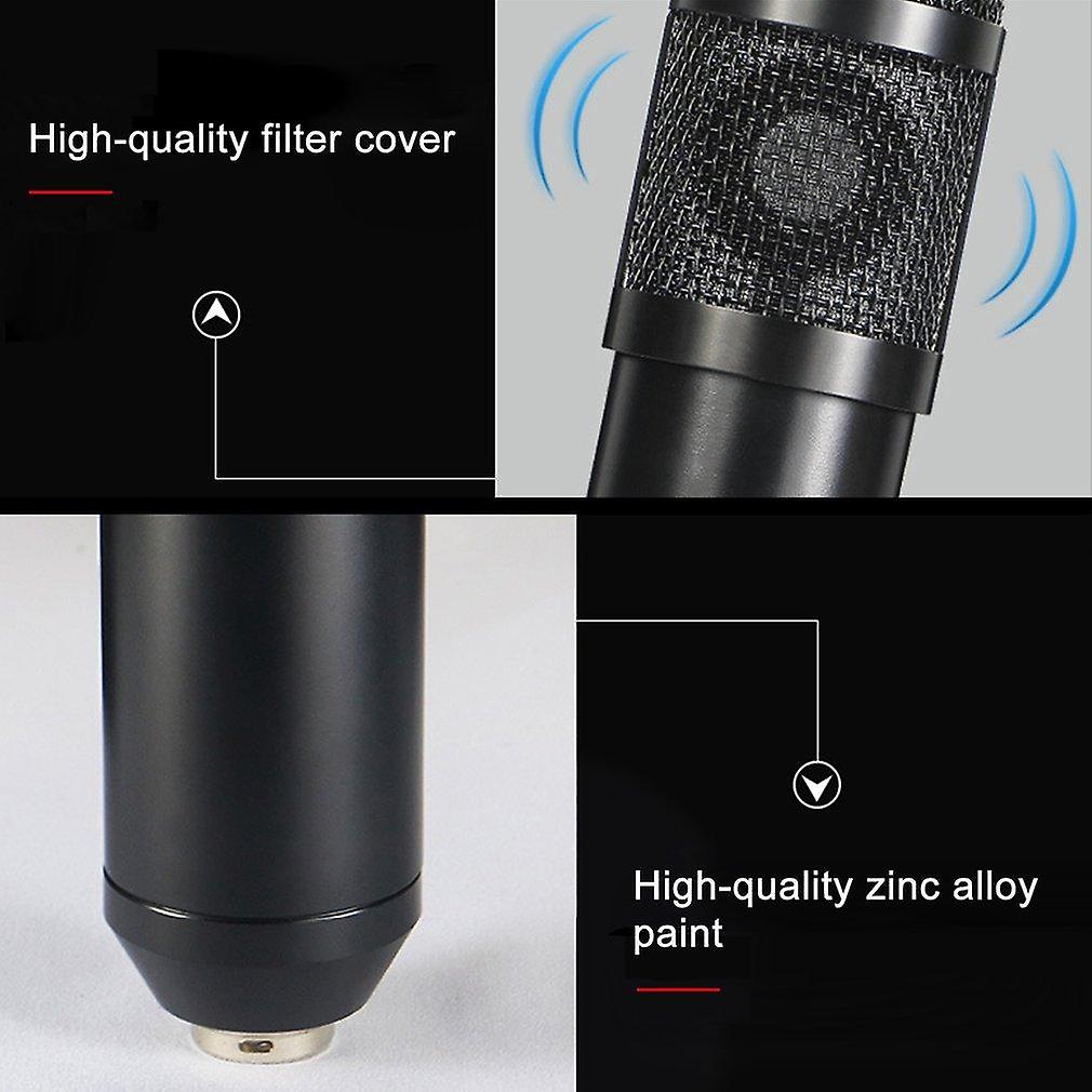 Usb condenser microphone studio recording mic live broadcast recording ...