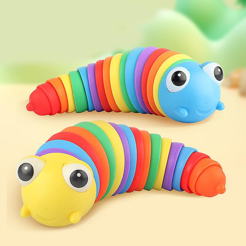 Articulated Slug Fidget Toy Flexible Slug Fidget Toy Stress Relieve ...