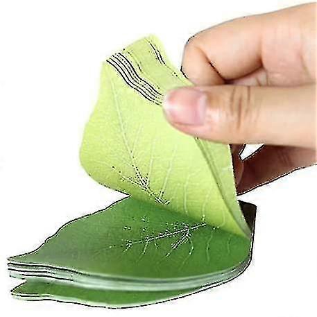 300 Sheets Leaf Sticky Notes Sticky Notes Sticker Pads (50 Sheets/pad X ...