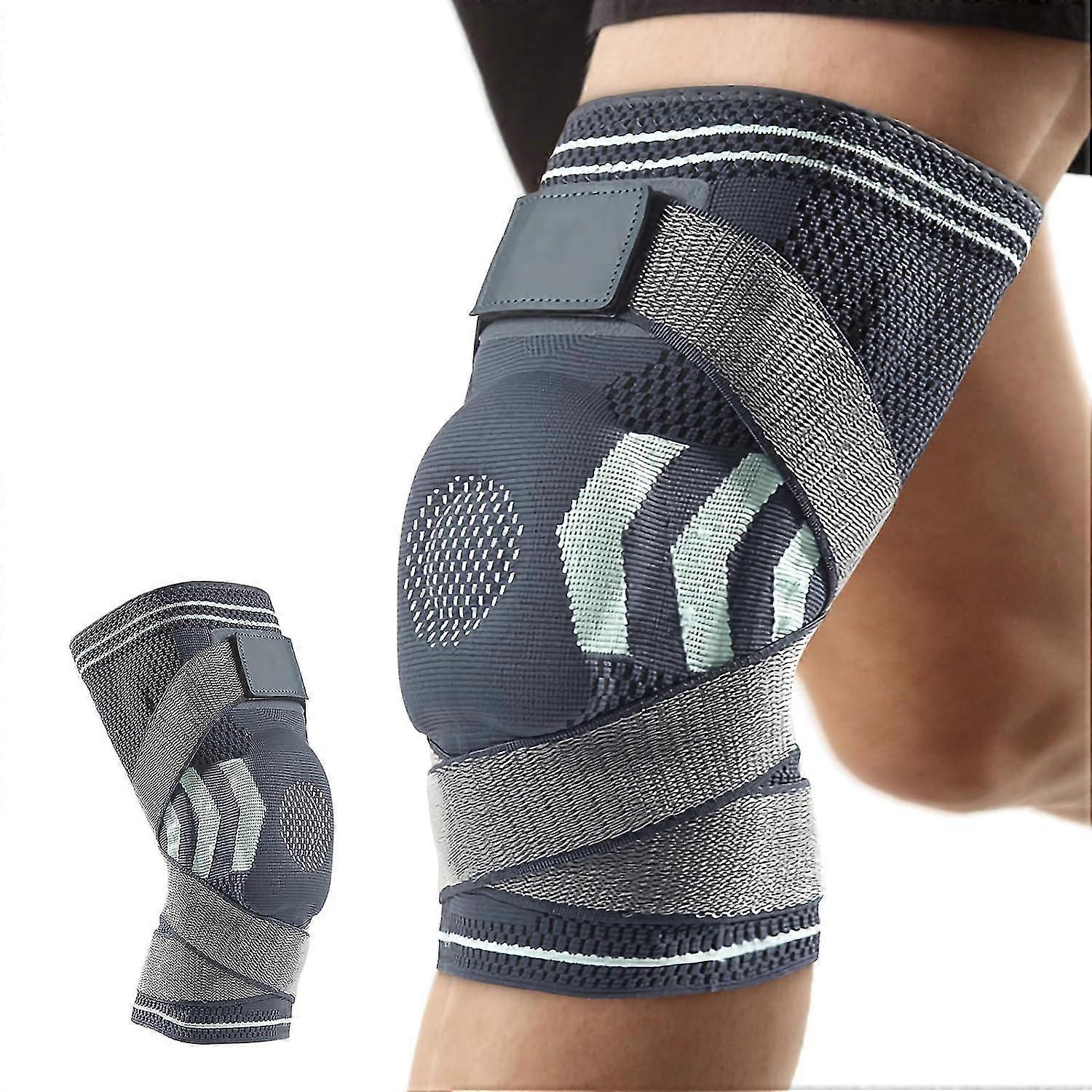 Knee Support Brace For Men Women, Professional Knee Compression Sleeve ...