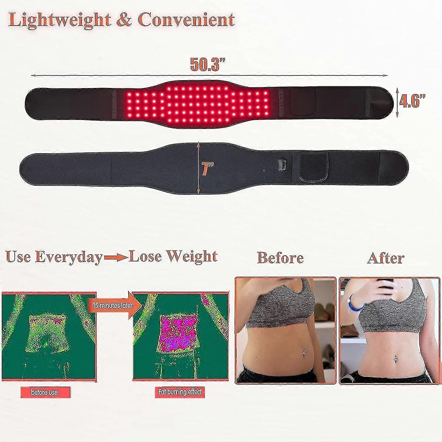 Slimming Belt Pain-relieving Red Light Infrared Physiotherapy Fat ...