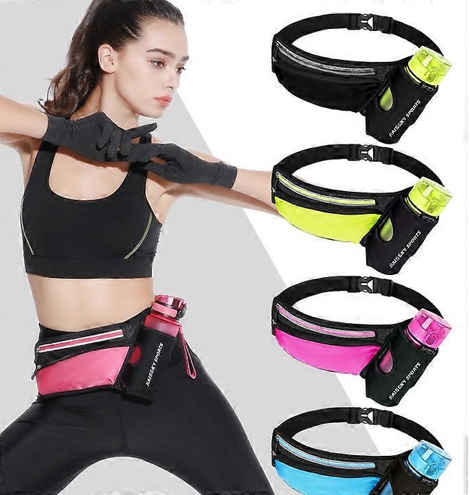 Running belt Waterproof running belt Adjustable multi-pocket ...