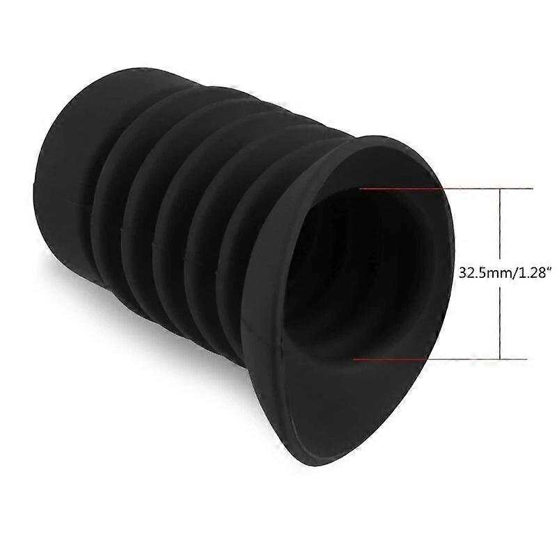 Obliqued Eyepiece Hood Eyecups Rubber Eyepiece Cover for 36-435mm ...