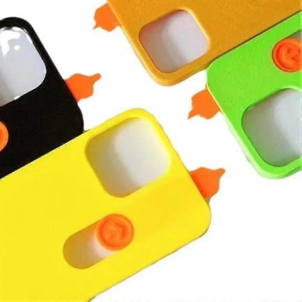 3d Printed Sliding Middle Finger Phone Case Toy Gesture Toy Model For ...