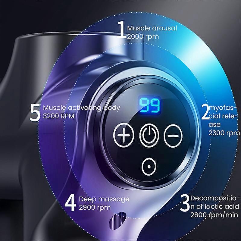 Fitness Fascia Gun Electric Impact Gun Muscle Relaxer Small Vibration ...