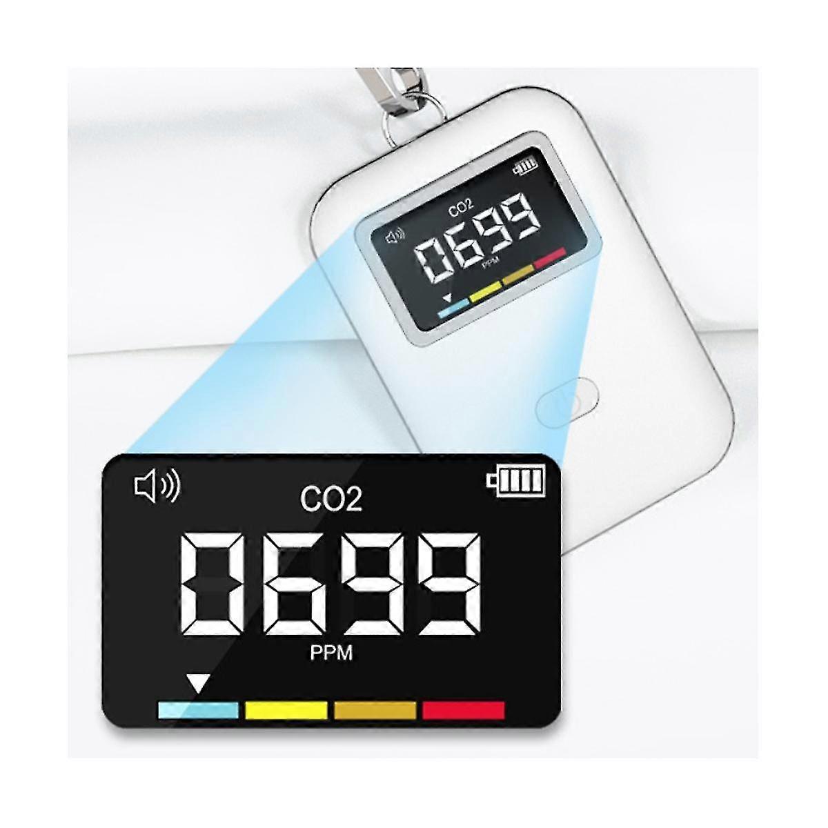 Mini Co2 Detector,air Quality Monitor, Infrared Co2 Monitor For Travel Home Indoor,you Can Use ...