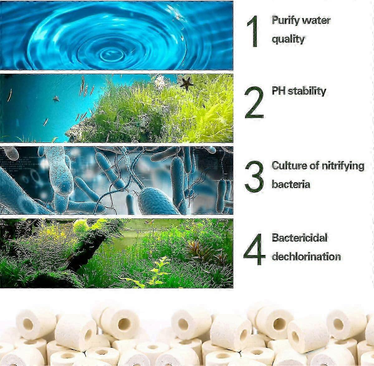 Bio Ceramic Filtration Rings For All Types Of Aquariums And Ponds ...