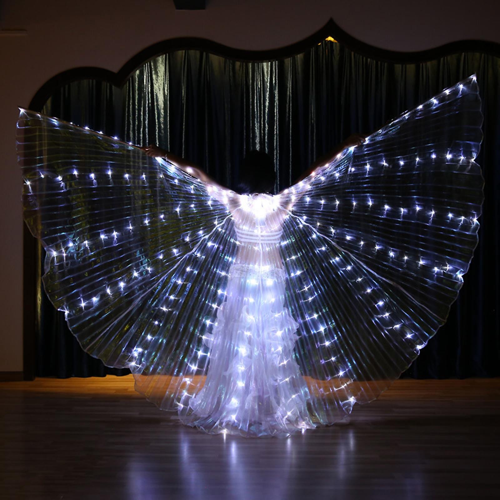 Dancing Luminous Plumage Dance Costume Stage Props Butterfly Cloak ...