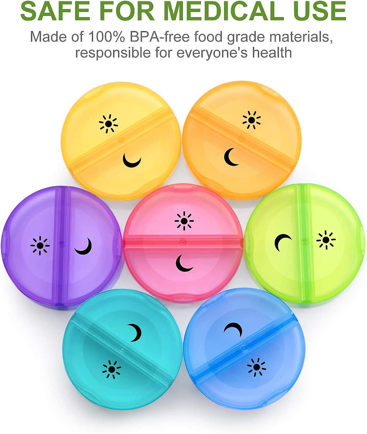 Extra Large Monthly Pill Organizer 2 Times A Day, XL One Month 28 Day ...