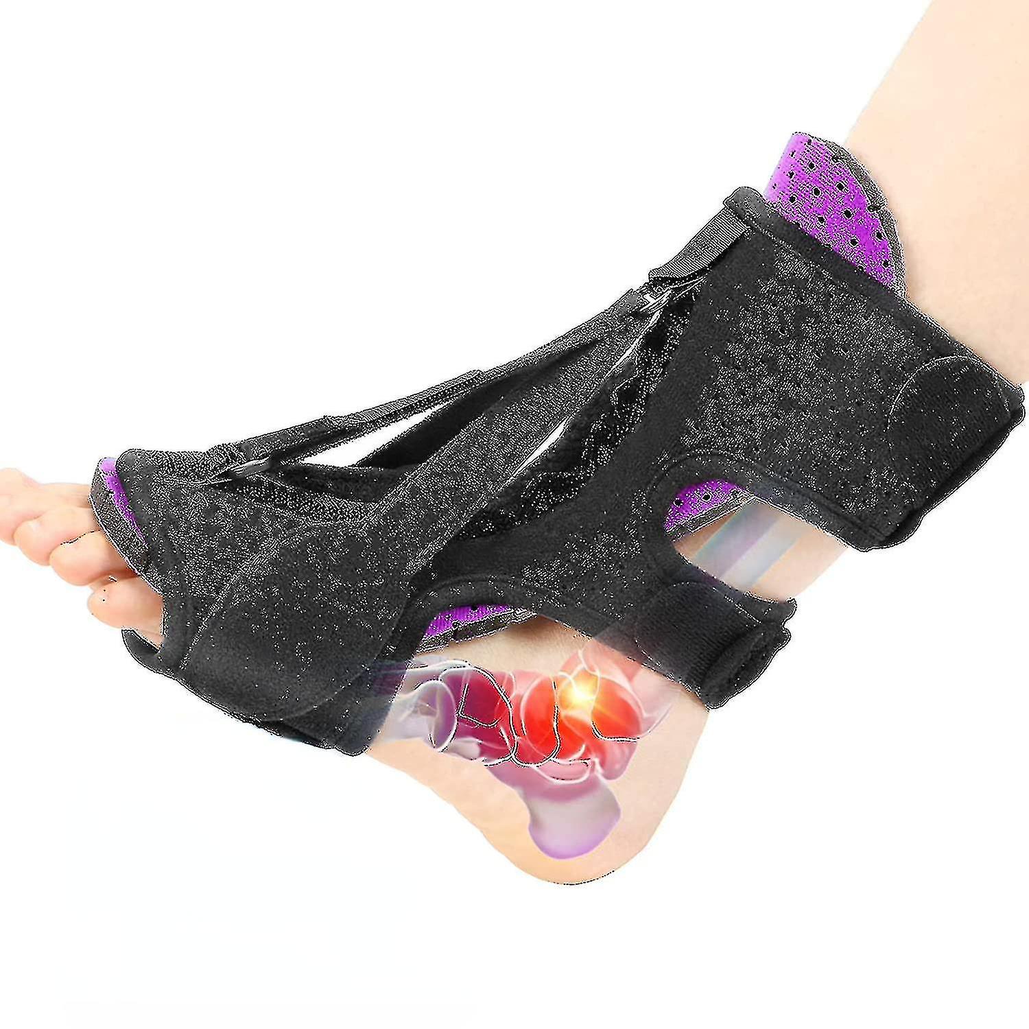 Plantar Fasciitis Night Splint, Adjustable Plantar Fasciitis Relief ...