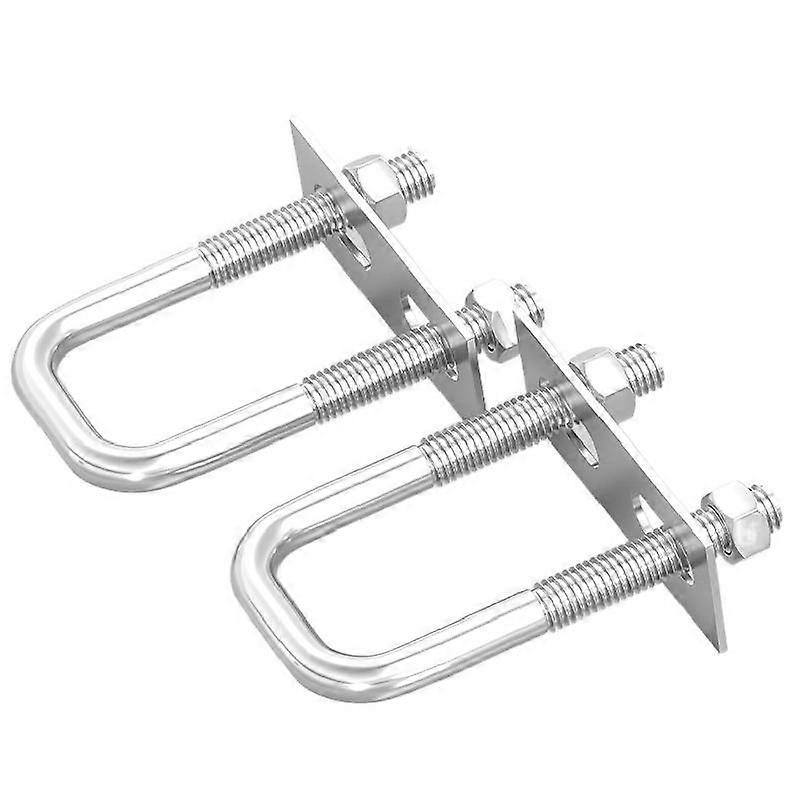 M6810 Squa Bolt 304 Stainless Steel U-screw Square Clamp Square Pipe ...