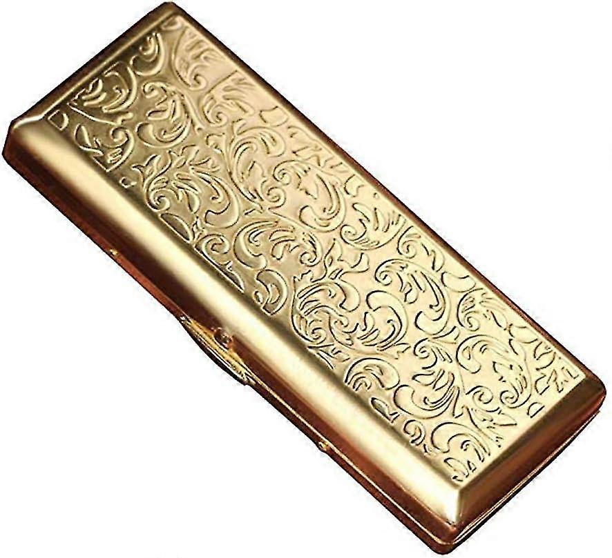 Metal Cigarette Case for Men and Women Lengthen Ultrathin Portable ...