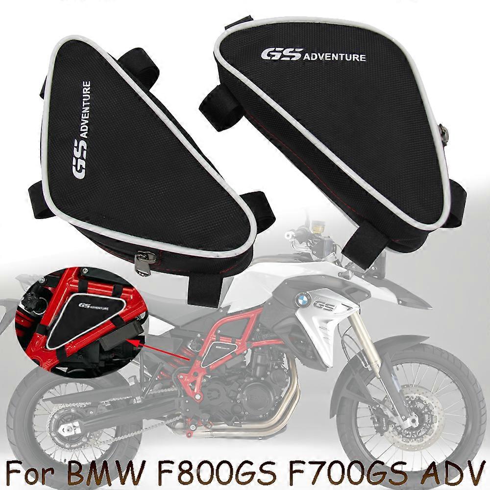 FOR BMW F800GS F700GS Adventure Motorcycle Toolbox Frame Crash Bar Bags ...