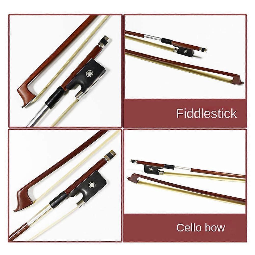 Professional 4/4 Brazilwood Violin Bow Playing Durable Violin Bow ...