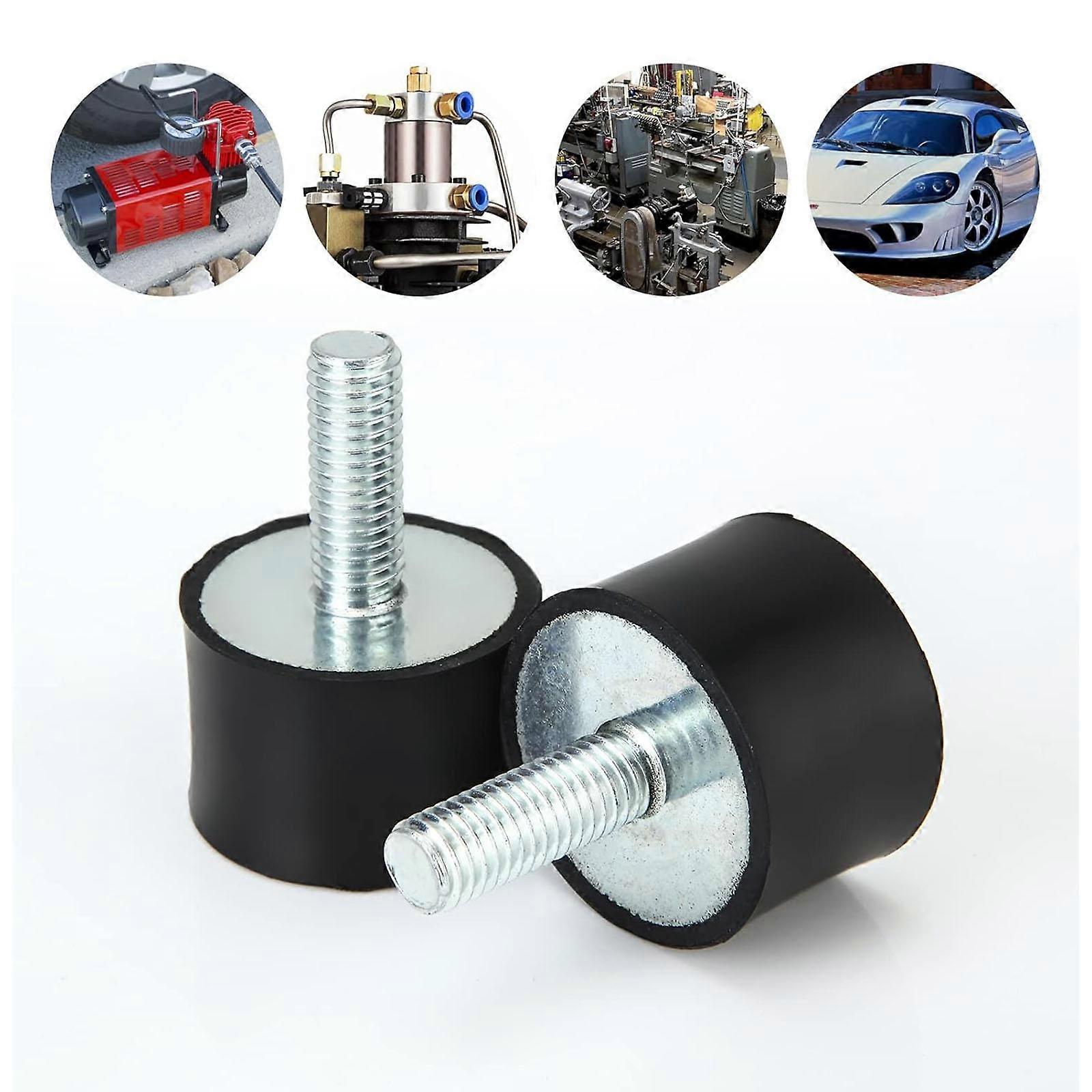 8 Pieces Rubber Studs Shock Absorber M8 Rubber Mounts for Engines Water ...